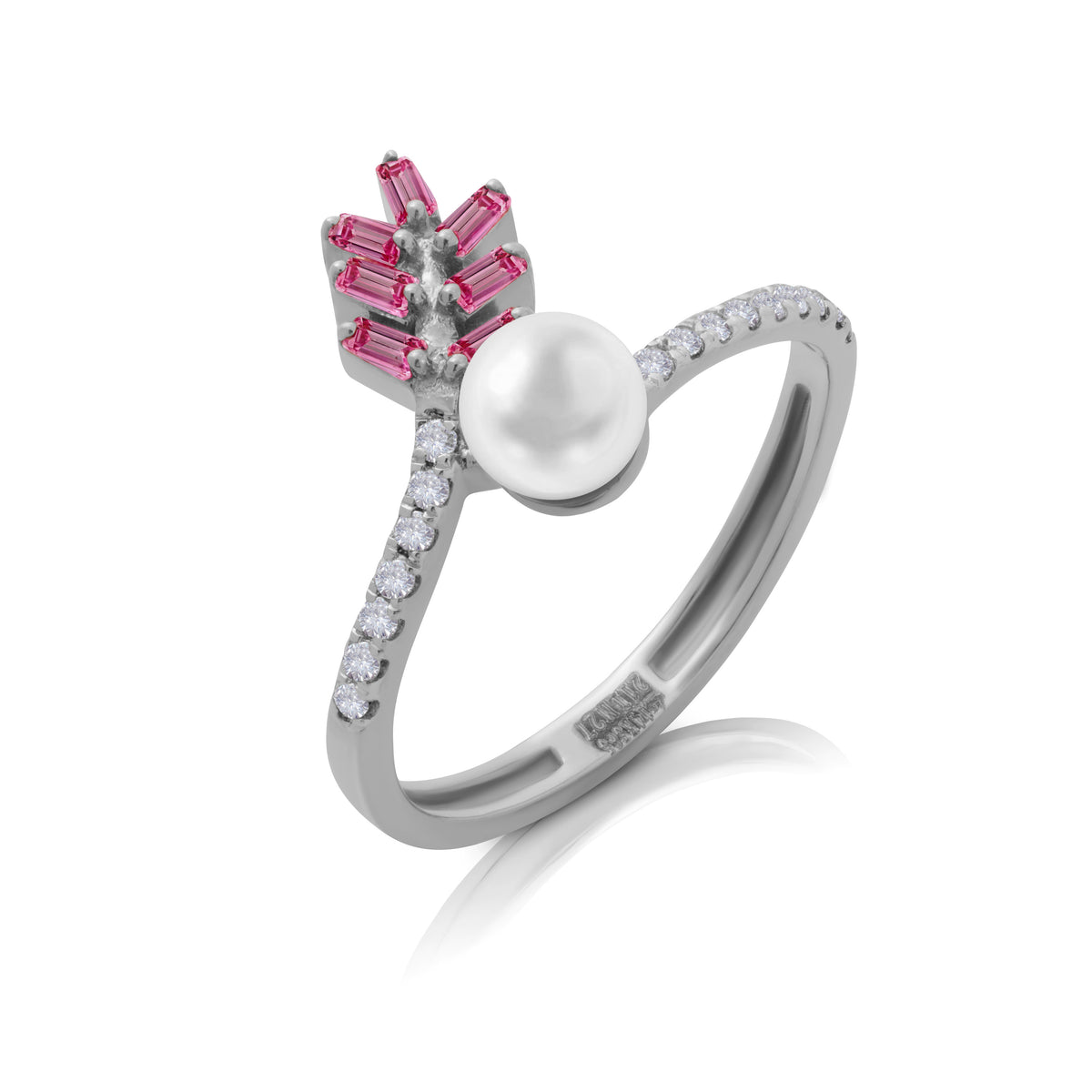 Pearl Petal Ring – House of Swarnam